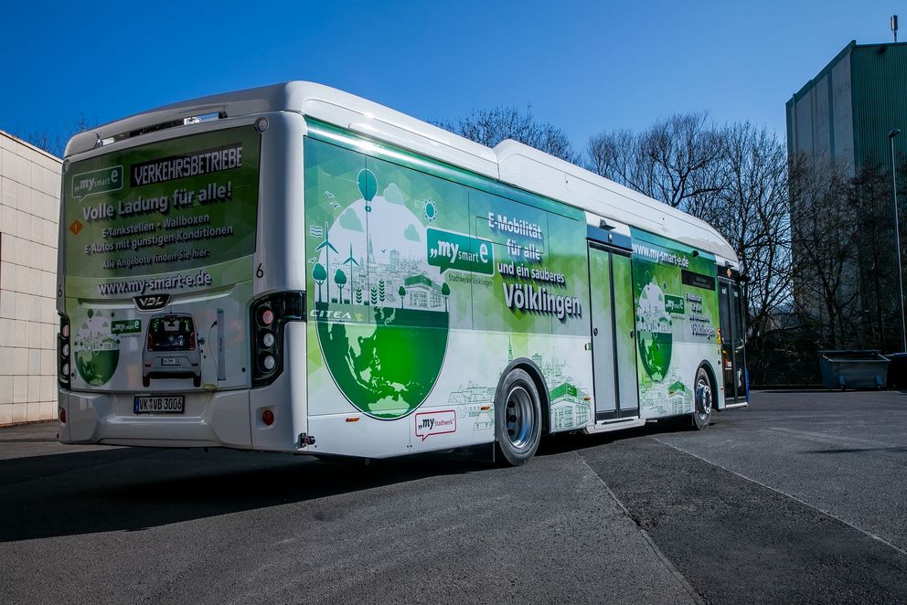 Völklinger Verkehrsbetriebe expands integrated e-mobility solutions